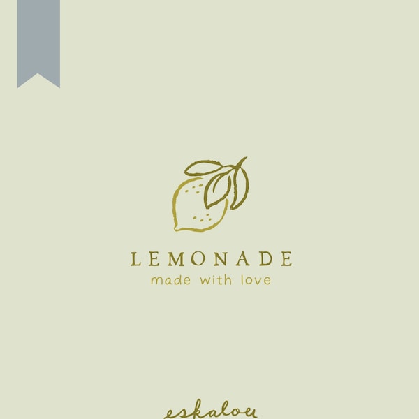 Lemon Logo - Etsy