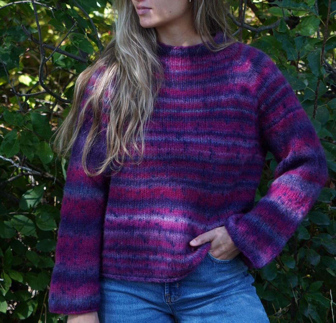 PATTERN – the Glow Raglan Lite Sweater - Etsy