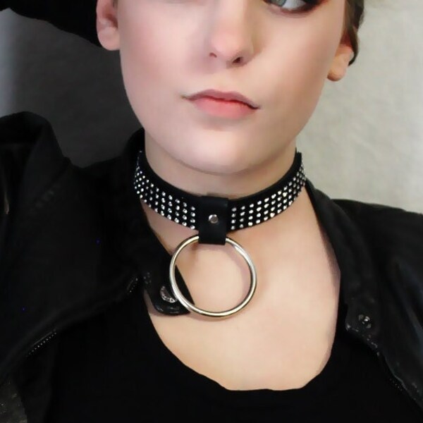 O Ring Choker - Etsy