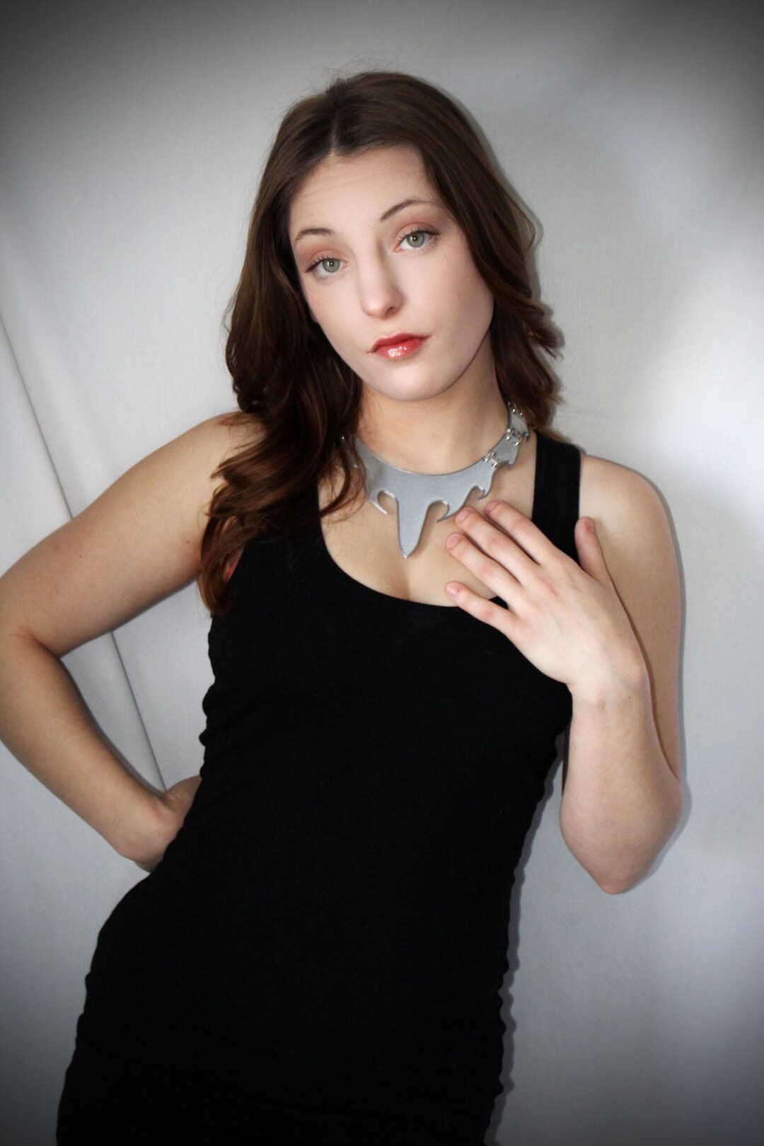 3D Printed Liquid Geometry Collar Necklace (choose Your Color) - Etsy