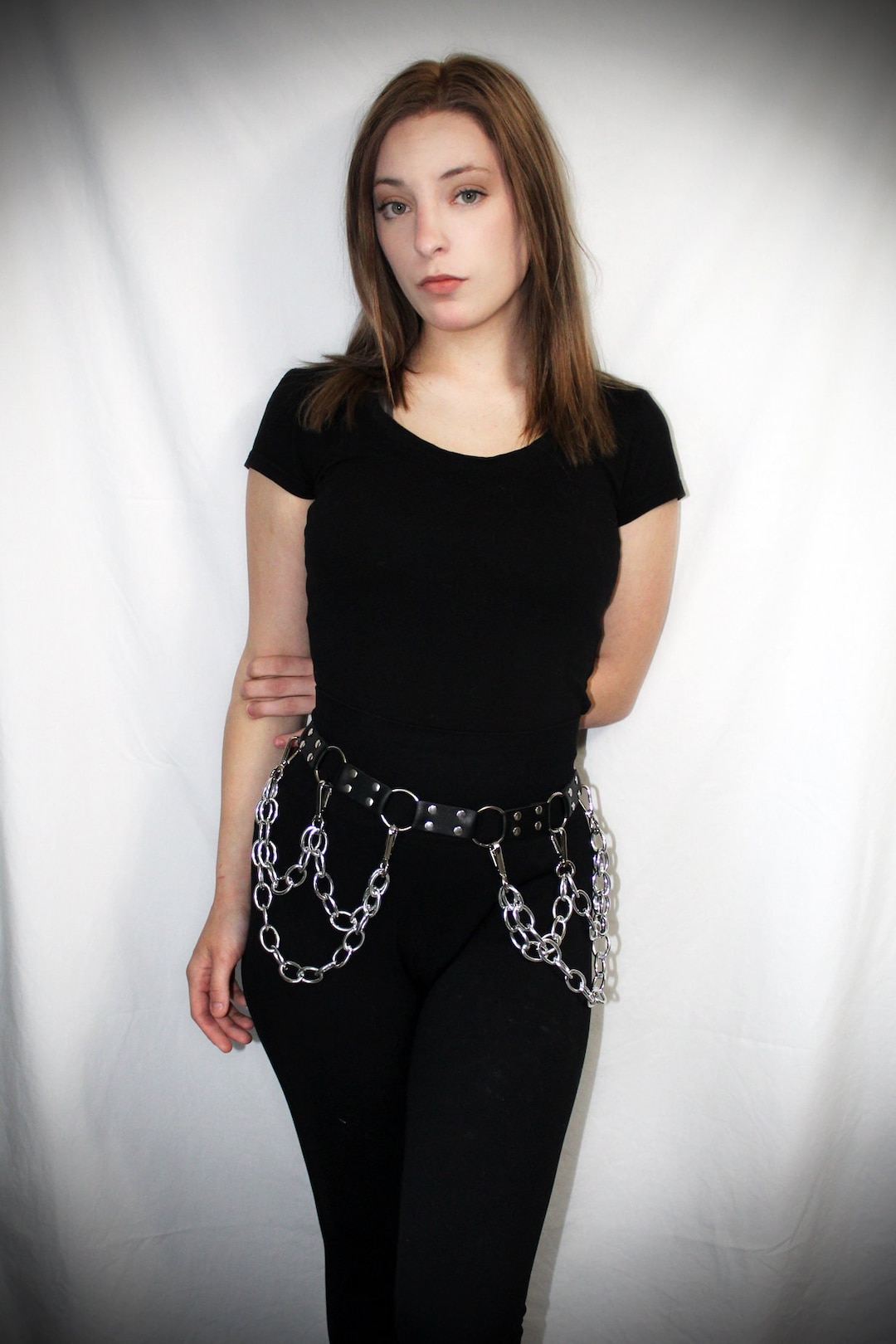O-ring Belt With Removable Chains - Etsy