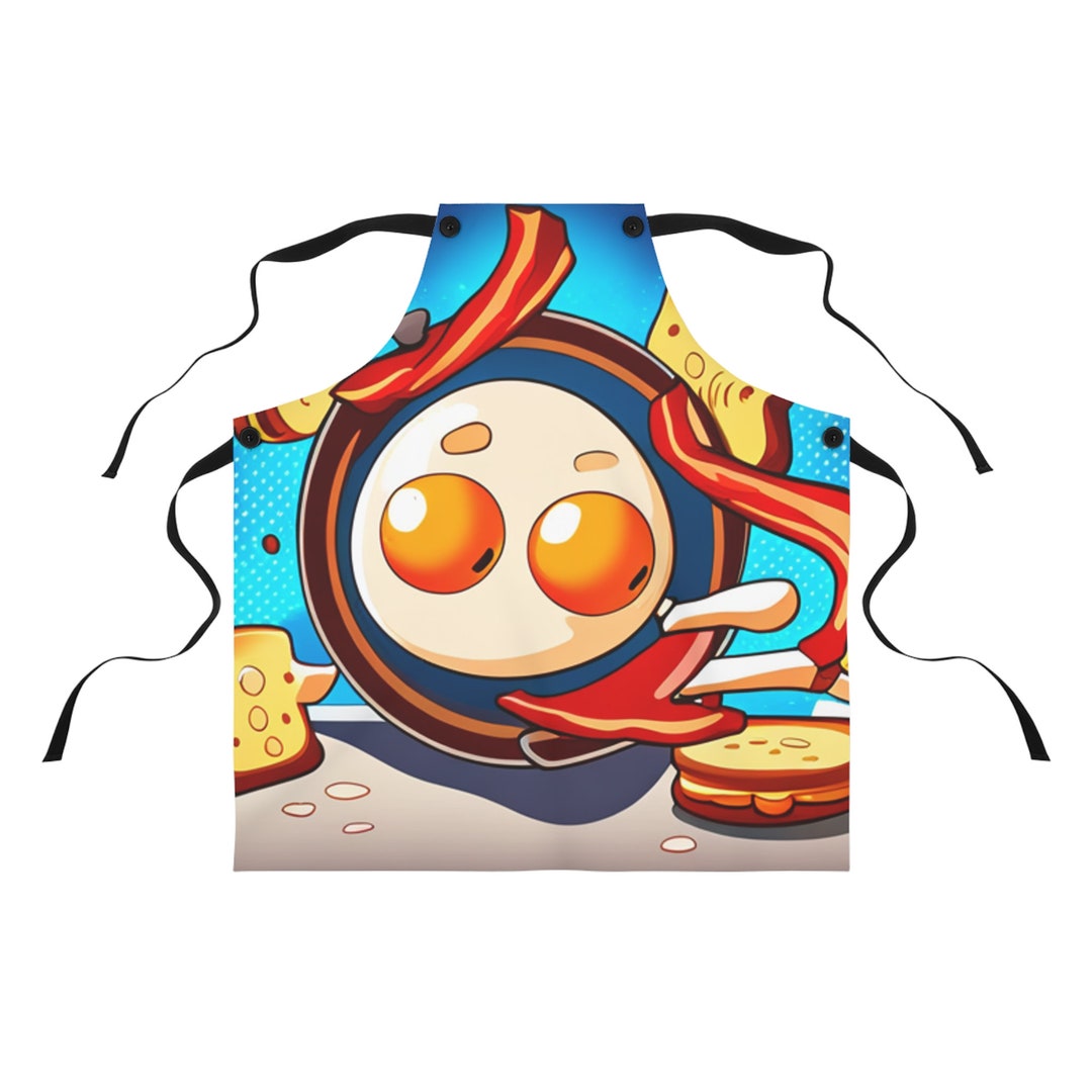Apron AOP Breakfast Apron - Etsy