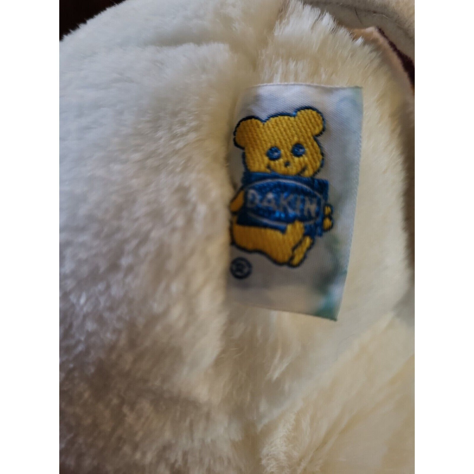 Vintage Dakin Sweet Tooth White Mouse Plush Red Striped - Etsy