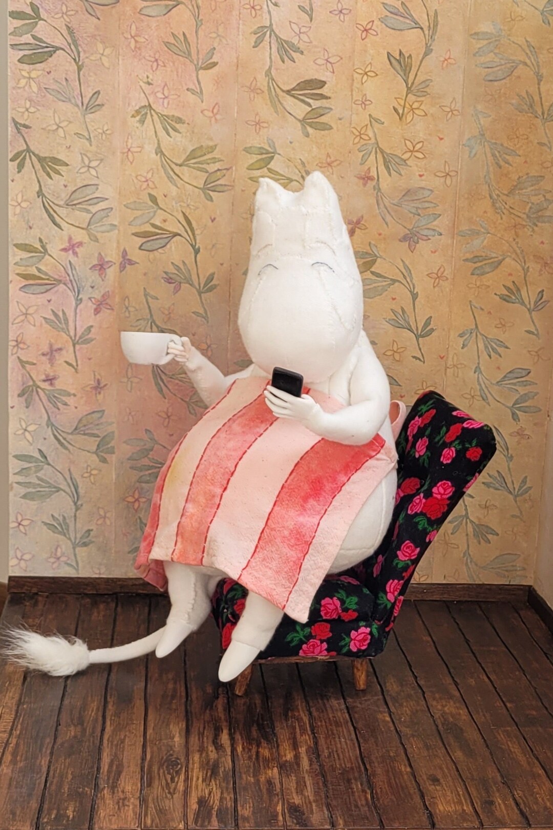 Moominmamma Plush Doll, Art Doll, Moomin Toy, Moomin Art - Etsy