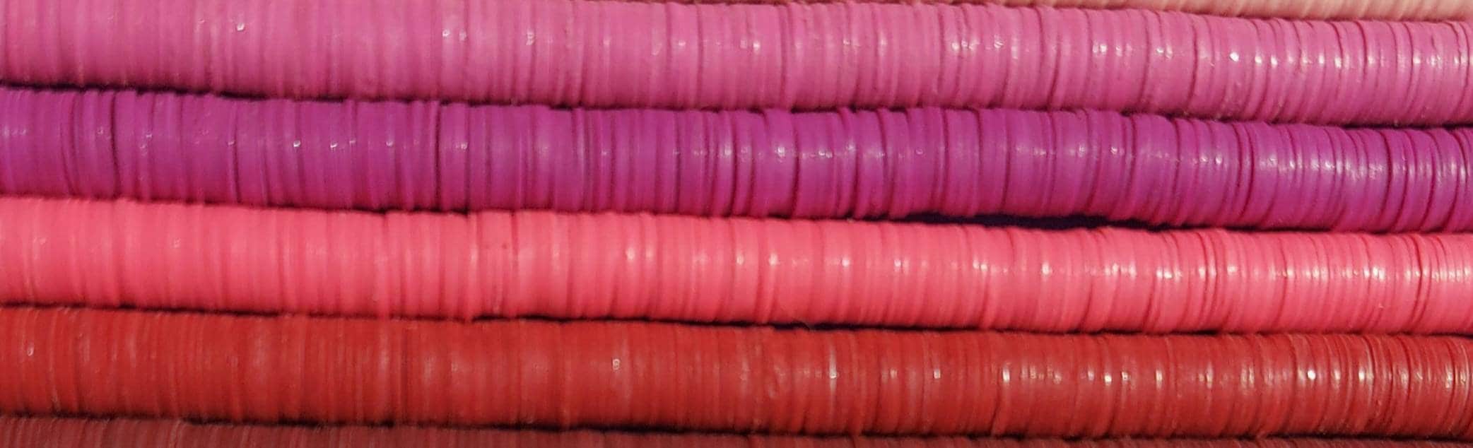 8 Mm. African Vulcanite Vinyl Heishi Beads Strand | Etsy