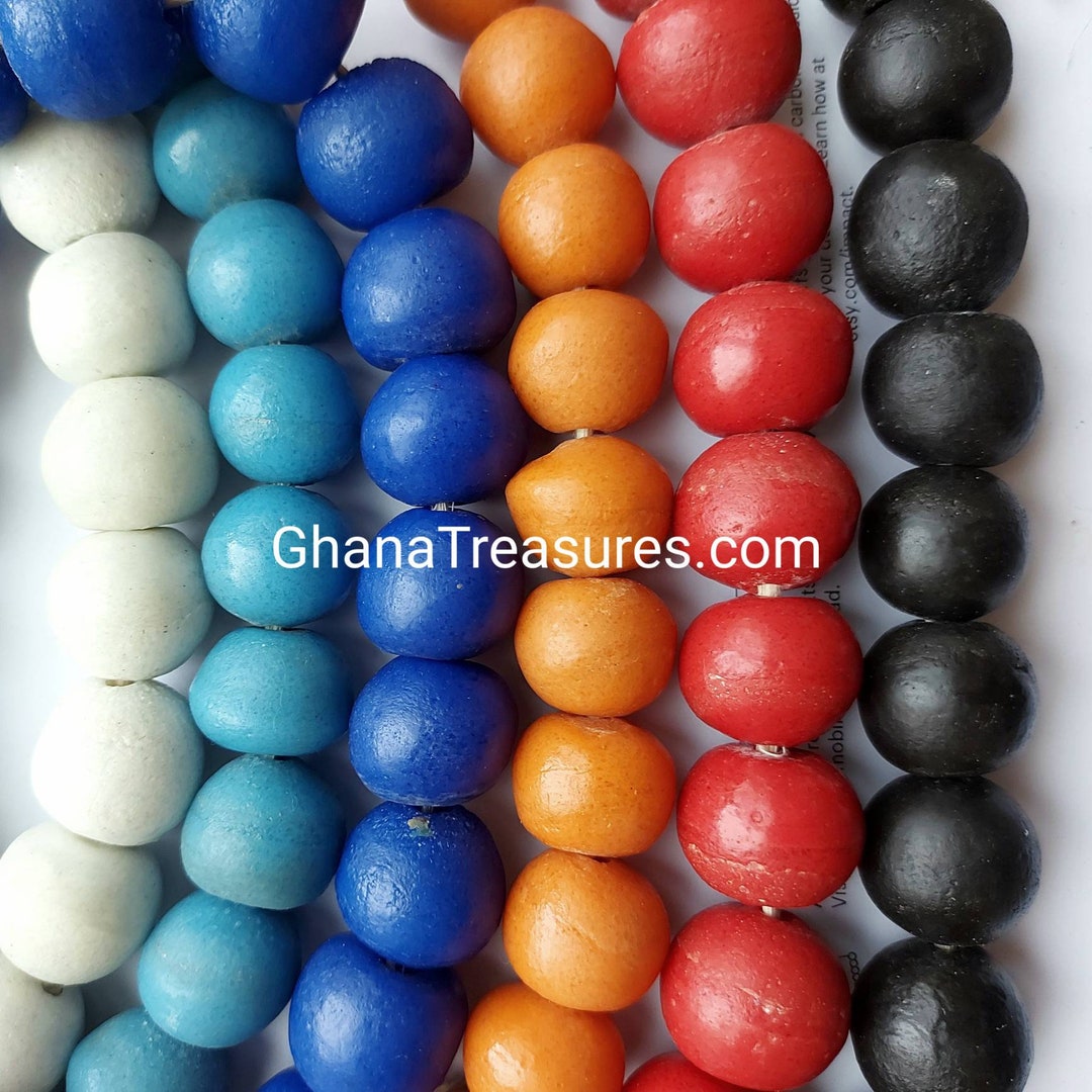 2 Huge Recycled Glass Beads, Powder Glass Balls (23-25 Mm.diam.) - Etsy