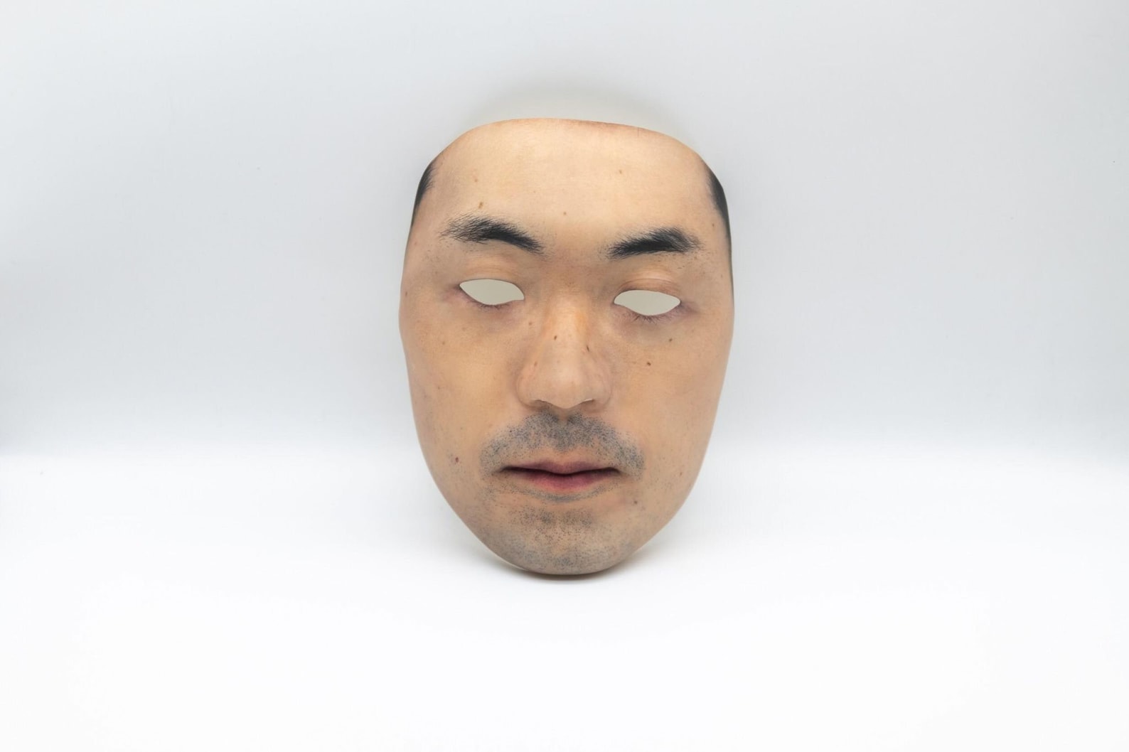 Realistic Human Face Mask "anokao" No.00 | Eyeball-less | - Etsy