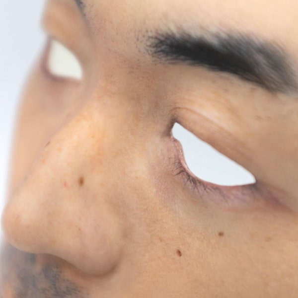 Realistic Human Face Mask - Etsy