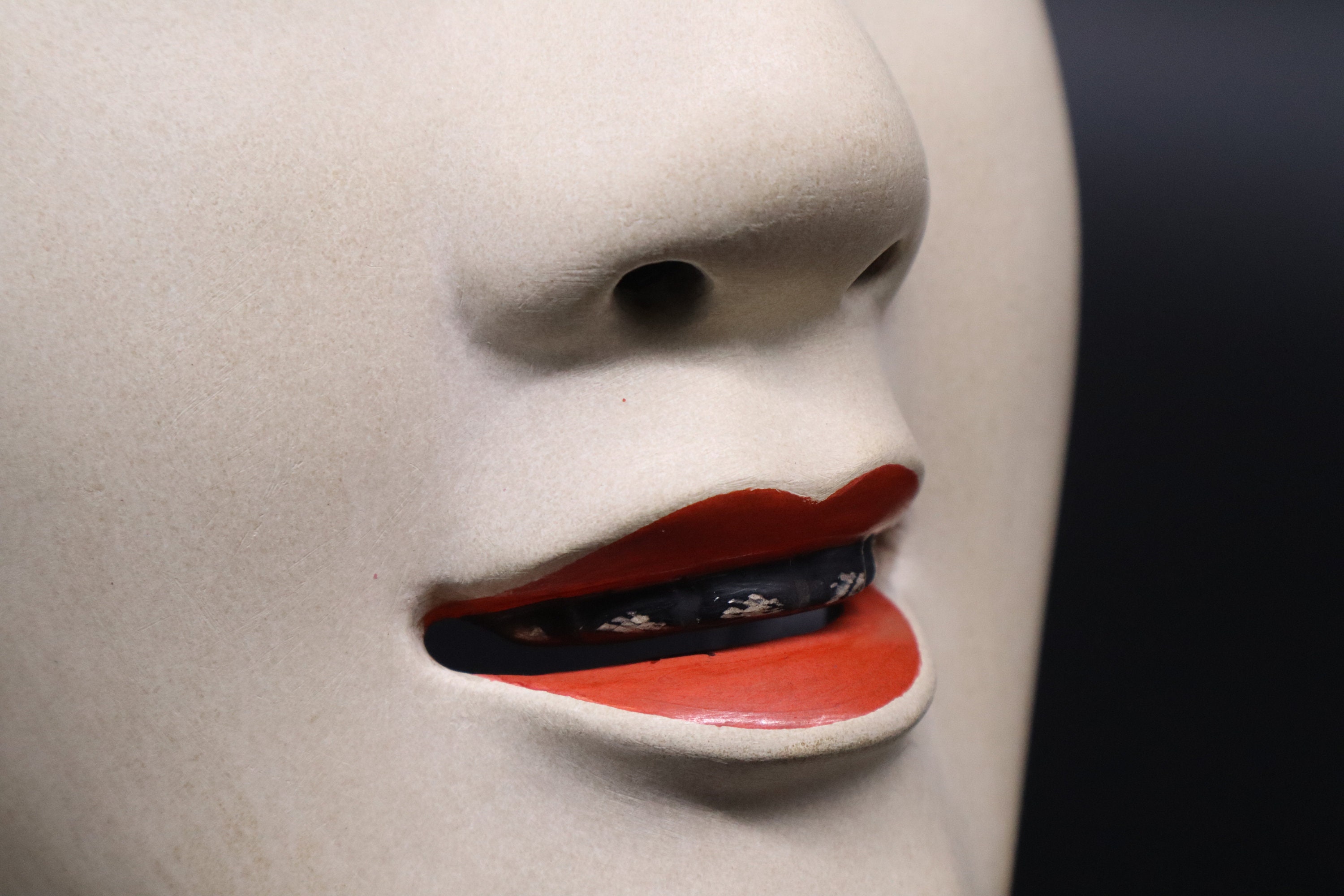 Traditional Japanese Noh Mask ko-omote Theatre Mask Carved - Etsy