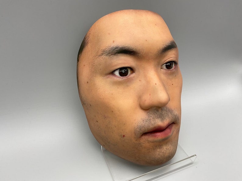 Realistic Human Face Object – Life‑cast From a Real Person | ANOKAO No ...