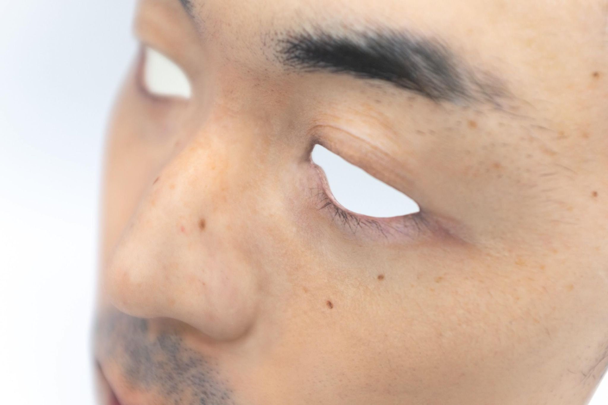 Realistic Human Face Mask "anokao" No.00 | Eyeball-less | - Etsy