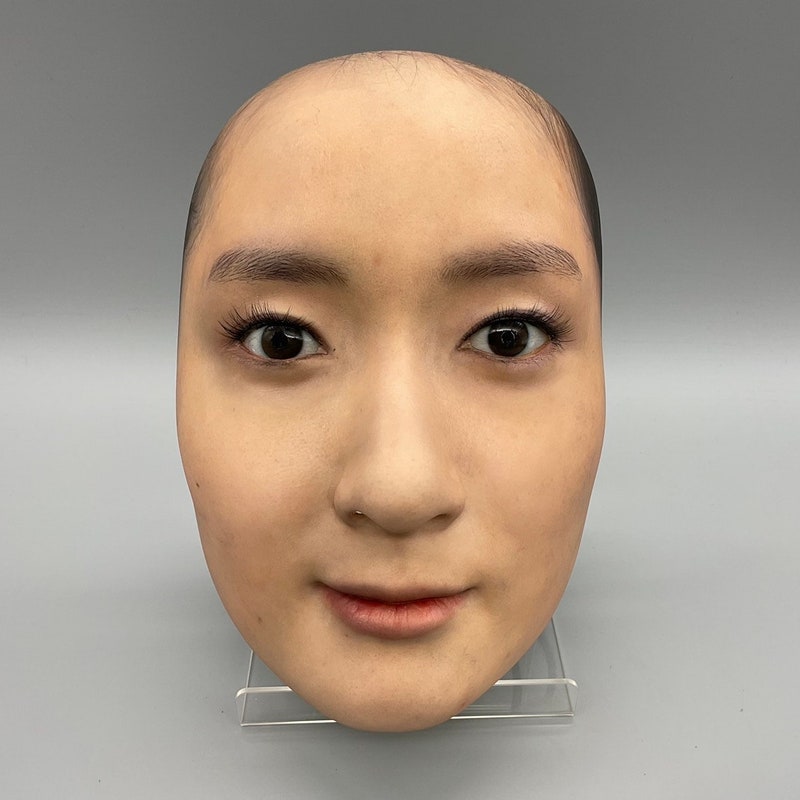 Realistic Human Face Mask - Etsy