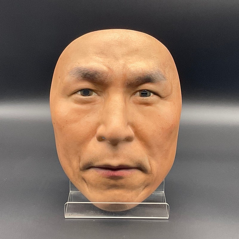 Realistic Human Face Mask - Etsy