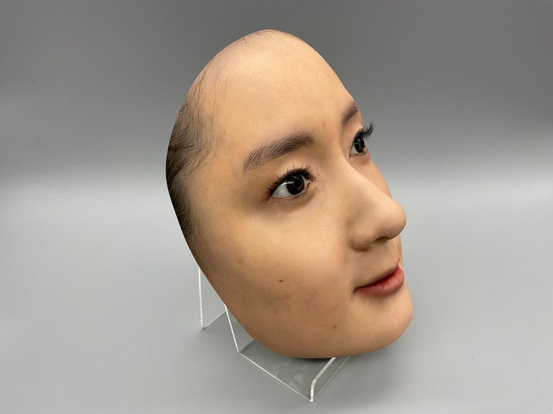Human Realistic Face Mask "anokao" No.00 - Etsy