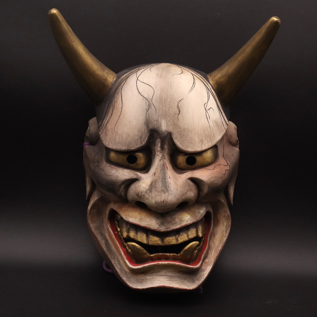Traditional Japanese Noh Mask ”ko Hannya” (old Style Hannya) Theatre ...
