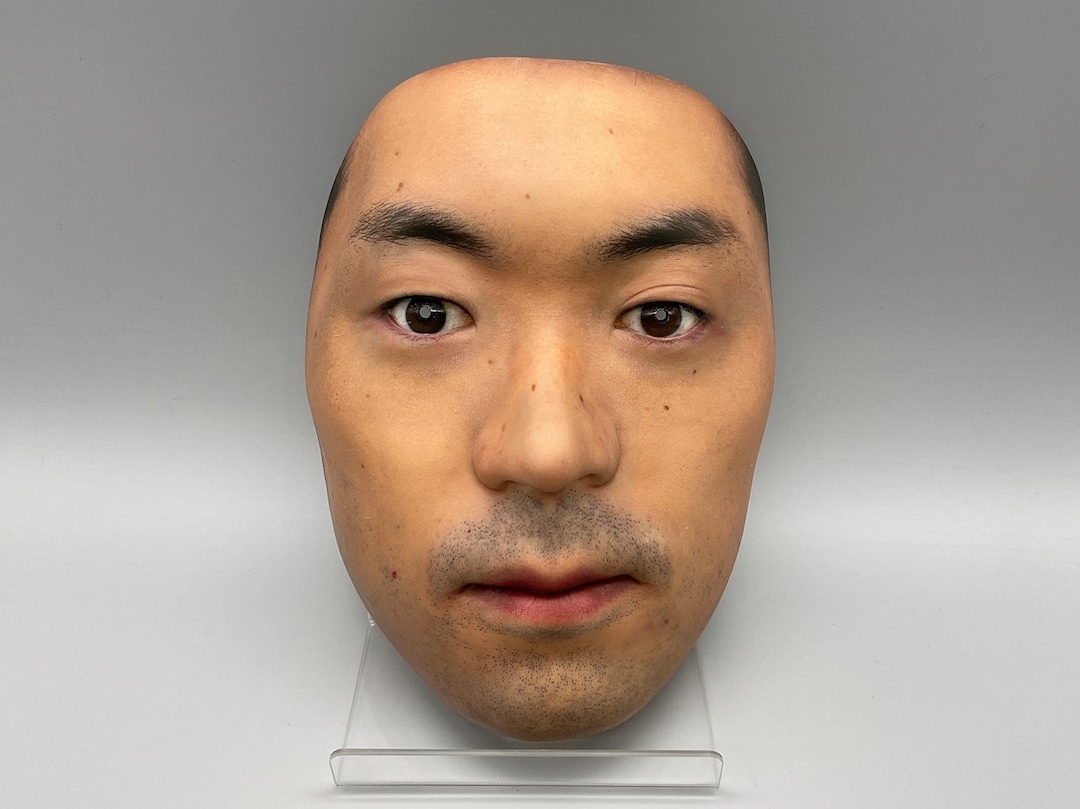 Human Realistic Face Mask "anokao" No.00 - Etsy