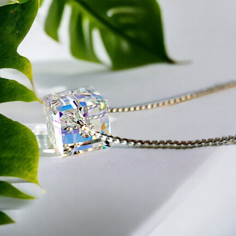 Cube Necklace - Etsy