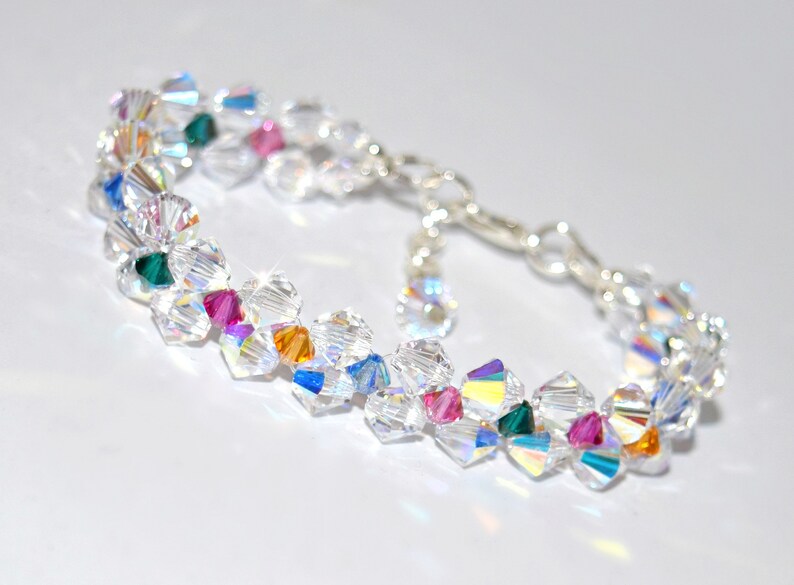 Crystal Rainbow Bracelet - Etsy