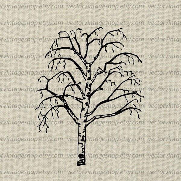 Leafless Tree Art - Etsy