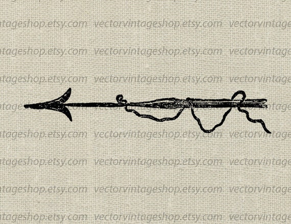 HARPOON SVG File Vintage Vector Graphic Printable Download | Etsy