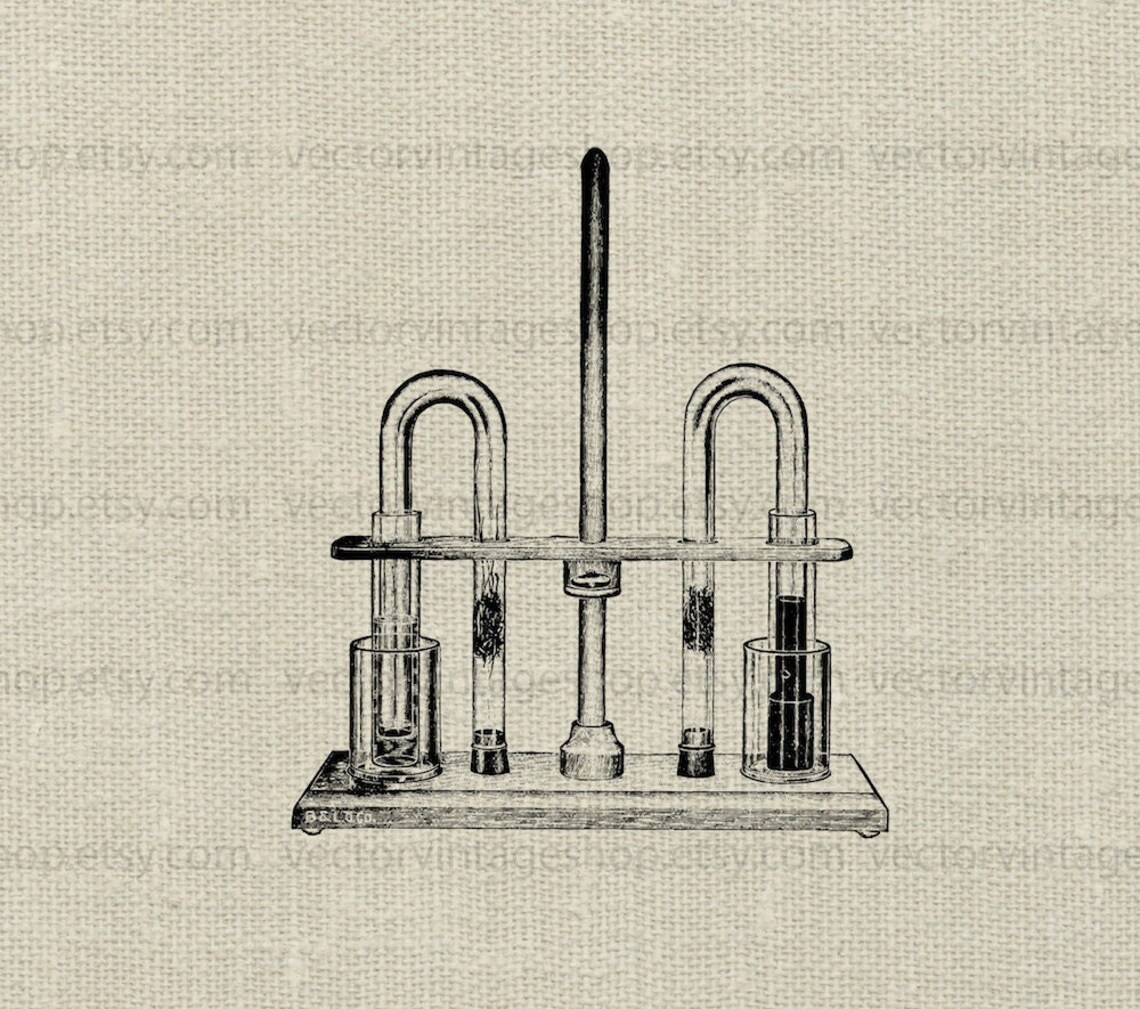 LABORATORY TUBES SVG File, Science Digital Vector, Glass Tubes ...