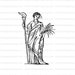 CERES Goddess SVG Vector Clip Art Graphic, Ancient Roman Myth, Grain ...
