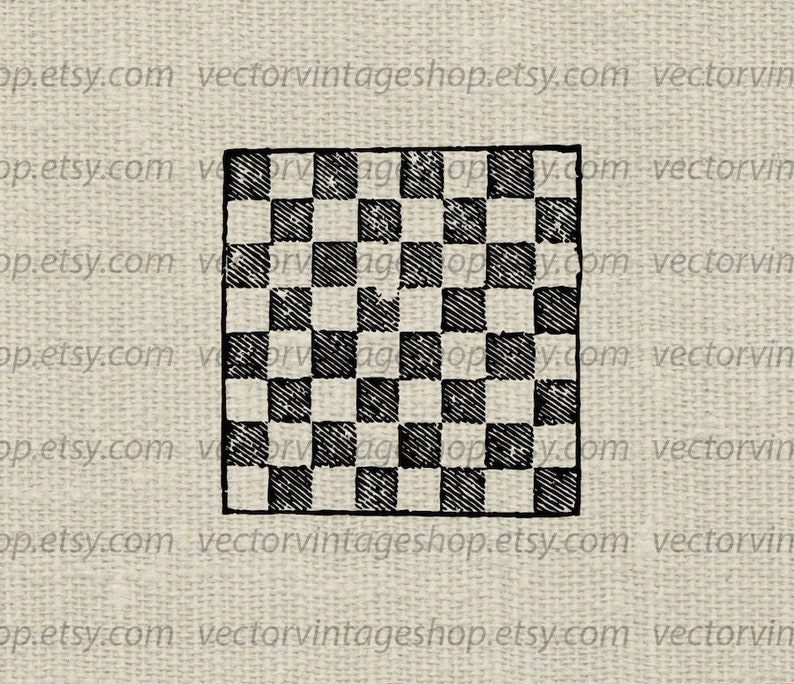 CHECKERBOARD SVG File, Vector Clipart, Commercial Use, Checkers ...