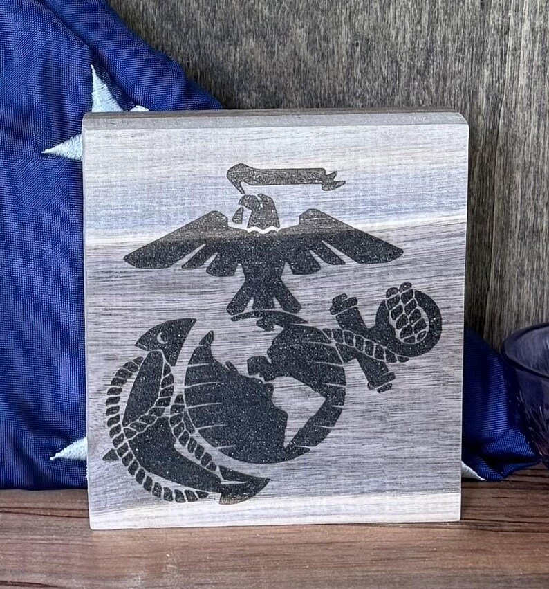 USMC Sign | Optional Personalization | USMC Veteran Gift | USMC ...