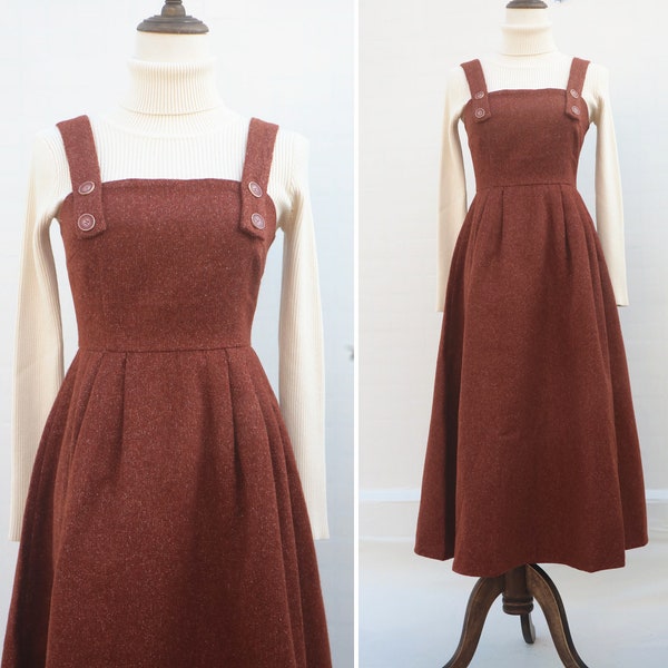 Winter Wool Dress - Etsy