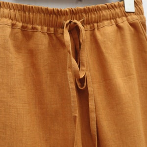 Linen Pants Trouses Ginger Loose Comfortable Pants Long Pants for Women ...