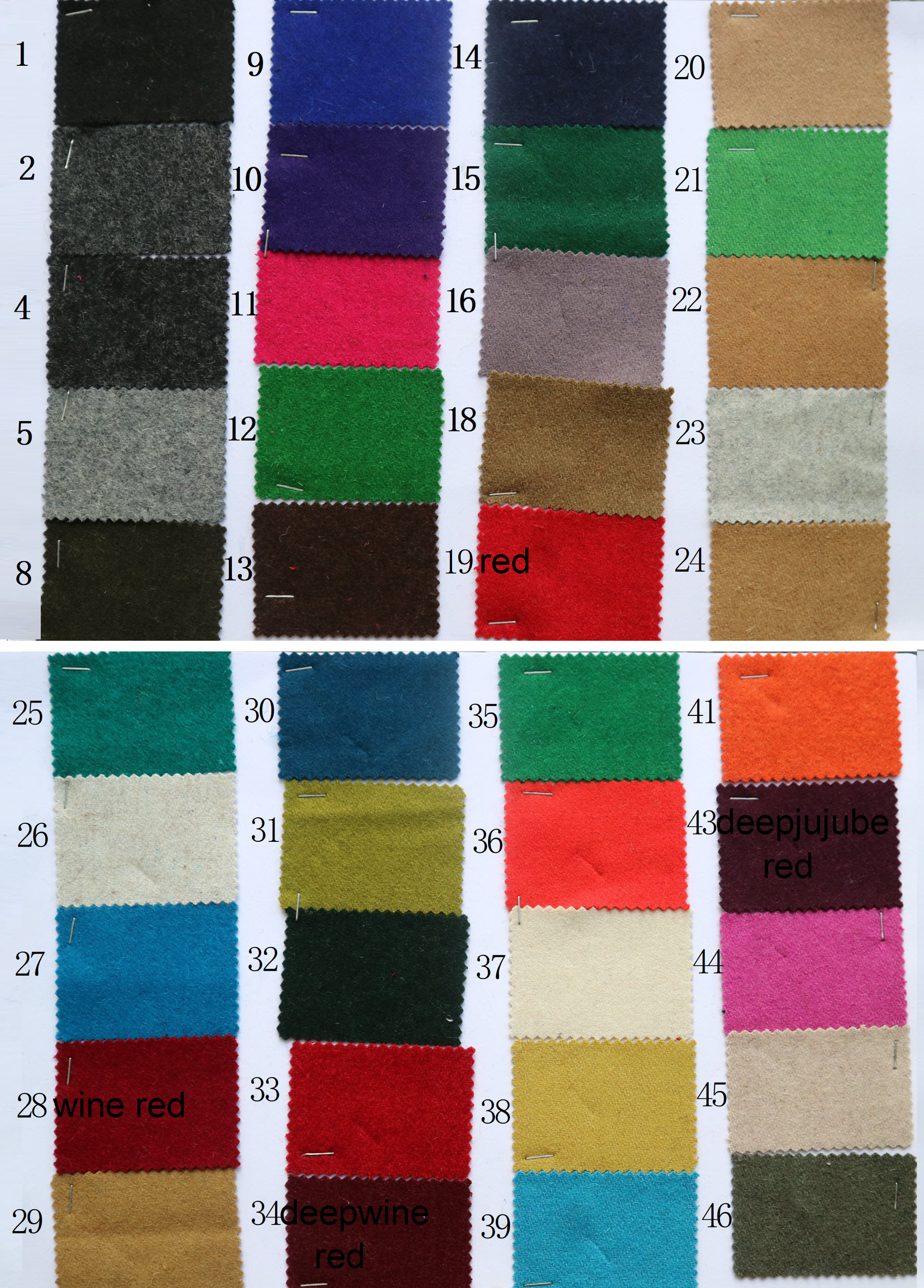 80 Color Gray Wool Long Skirt Wool Maxi Skirt 50 S Full Skirt Women's ...