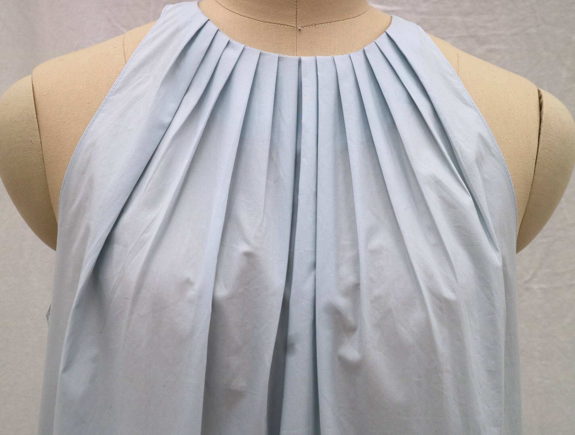Light Blue Linen Dress Long Dress Loose Jumper Linen Slip Dress ...