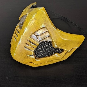 MKX Toasty (scorpion) Battle Worn Face Mask Costume/ Cosplay MKX - Etsy