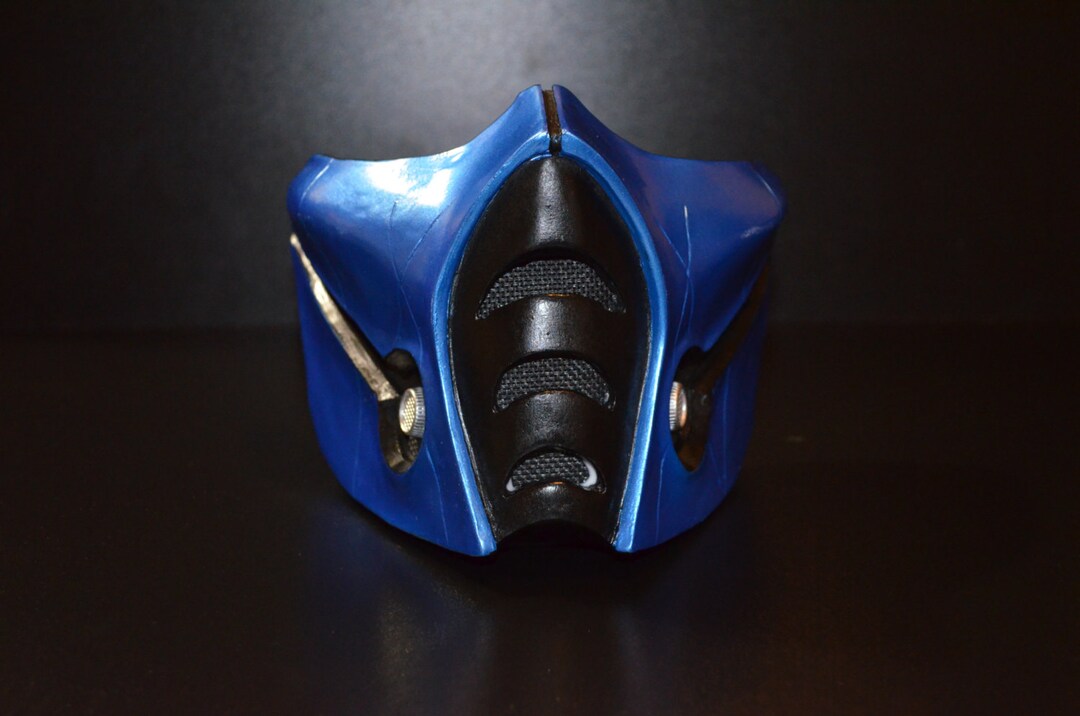 MK9 Frosty (sub Zero) Face Mask Costume/ Cosplay - Etsy
