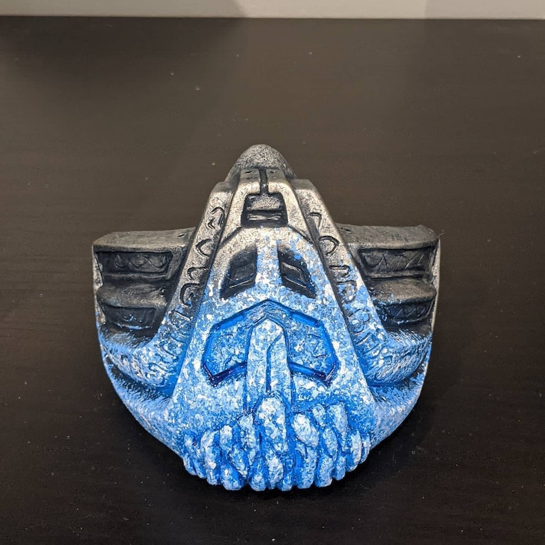 MK 95 Movie Frosty sub Zero Mid Freeze Face Mask Costume/ - Etsy