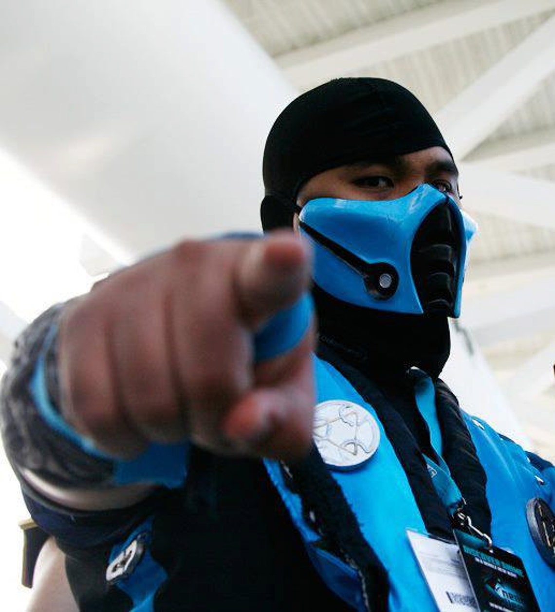 MK9 Frosty sub Zero Face Mask Costume/ Cosplay - Etsy
