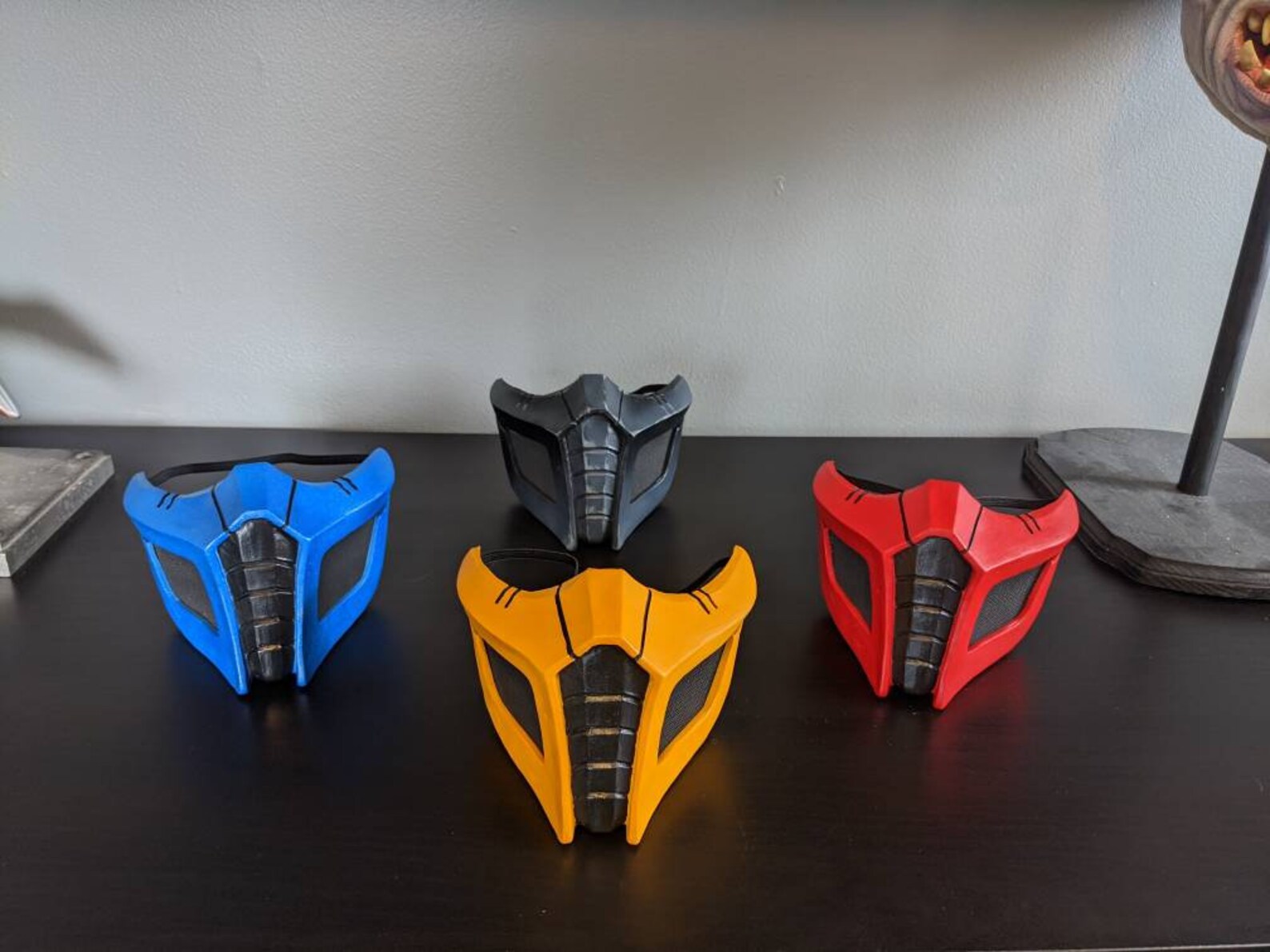 MK9 Boon (noob Saibot) Alt Costume Face Mask Costume/ Cosplay MKX - Etsy