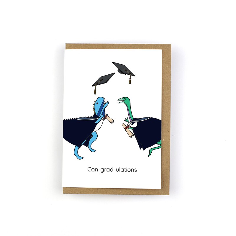 Dinosaur Graduation - Etsy