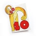Number 40 Card and Badge Set, Dinosaur Birthday Badge, Birthday Card ...