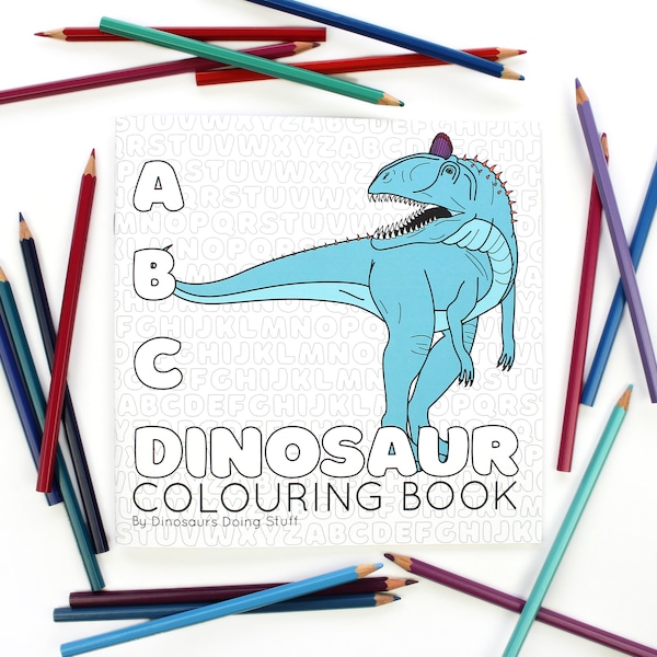Adult Alphabet Coloring Book - Etsy UK