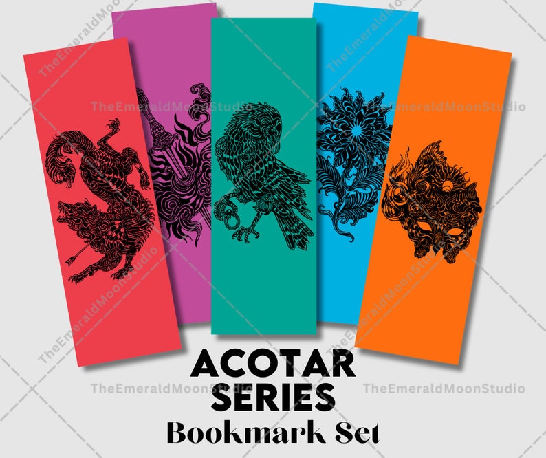 ACOTAR Bookmark Set | Quote | Maas | Printable | Digital - Etsy