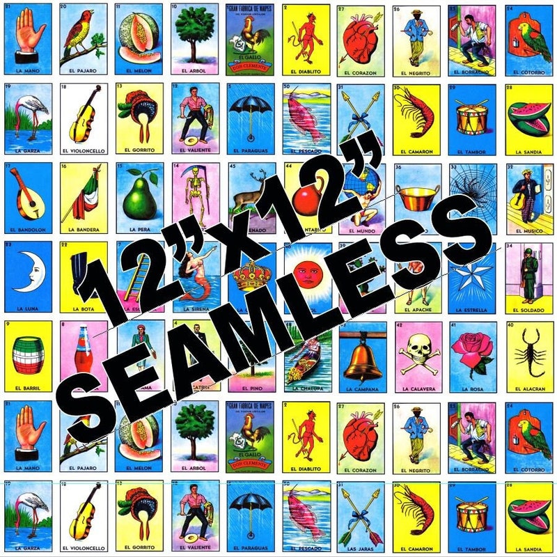 Loteria Background Png - Etsy