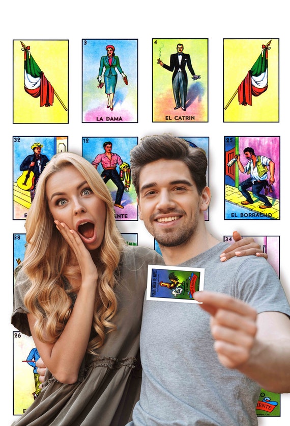 Mexican Loteria "Main Character 6ft.x9ft. Back Drop Banner "JPG to ...