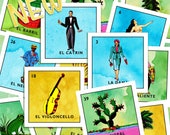Mexican Loteria, Invite or Flyer Editable JPG 5"X7" Postcard sized ...