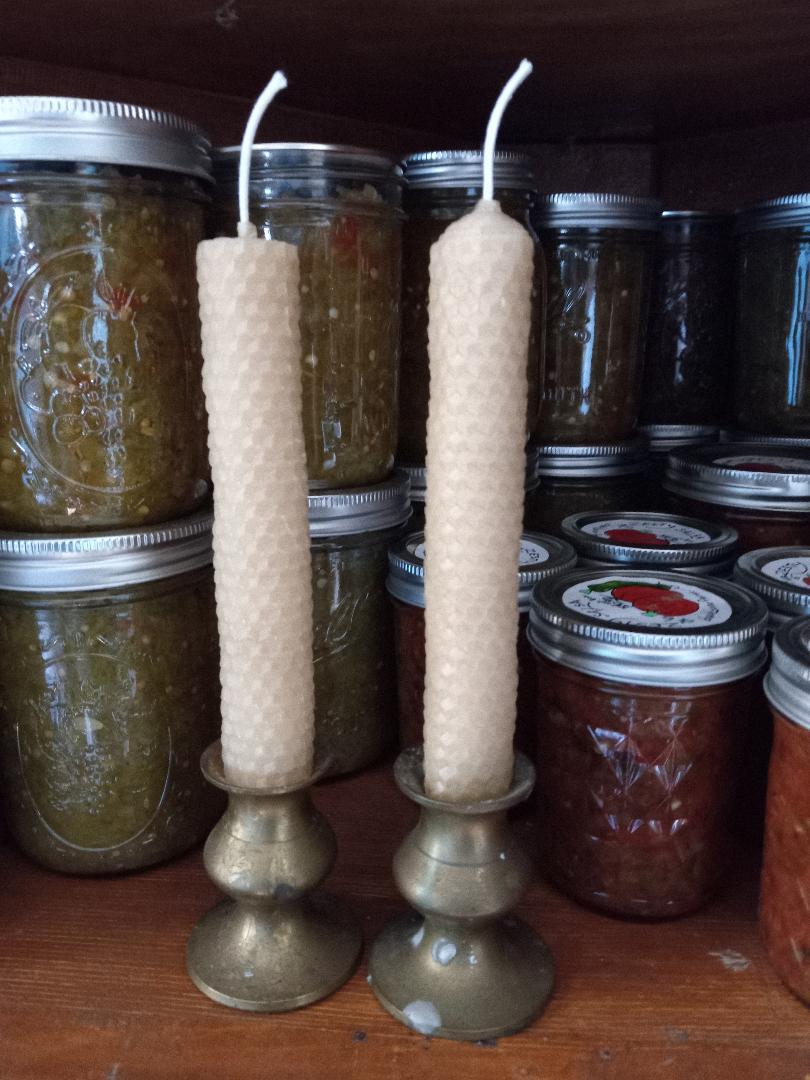 Hand Rolled Beeswax Candles - Etsy