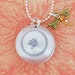 Hidden Message Locket You Are Loved Necklace Dome Pendant Heart ...
