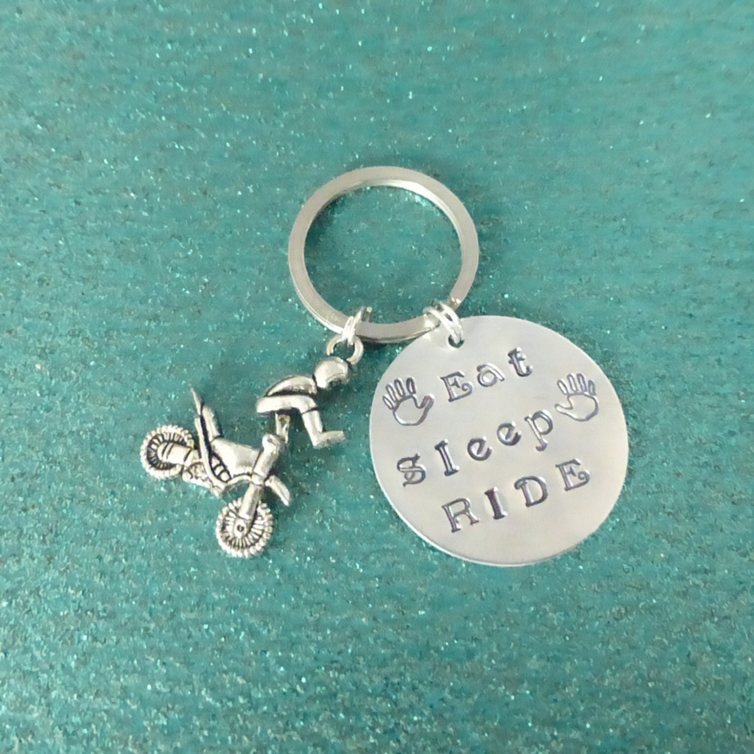 Motorcross Keychain Motorcycle Accesories Dirt Bike Gift | Etsy