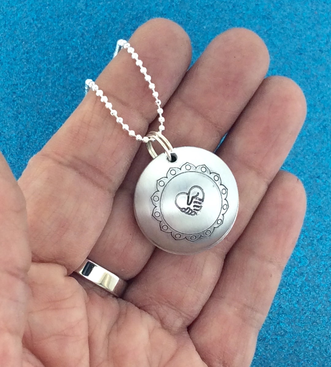 Friendship Support Locket Inspirational Quote Jewelry You - Etsy