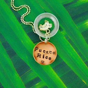 Hidden Message Locket Puerto Rican Pride Jewelry Mi Orgullo Puerto Rico ...