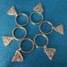 SALE 6 Slice Pizza Keychain Also Sets of 7 8 9 10 Pie - Etsy